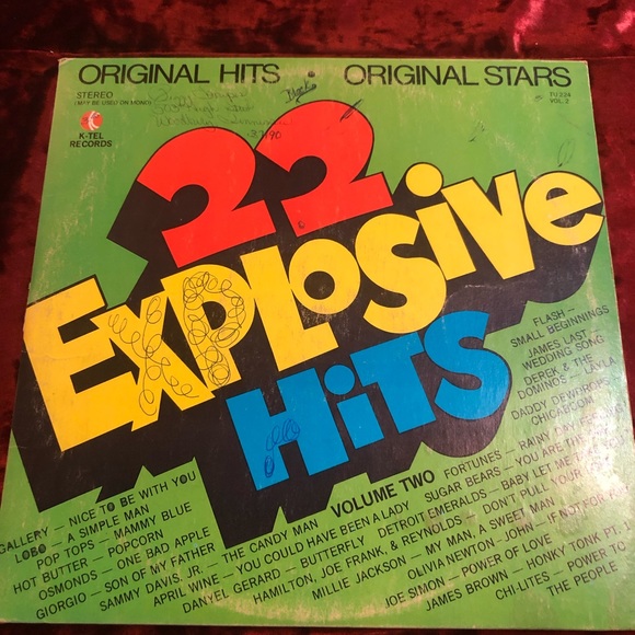 Media | 22 Explosive Hits 1972 Vinyl Record Lp | Poshmark